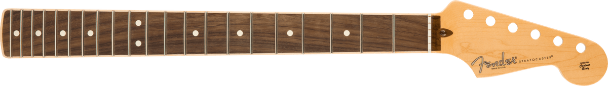 American Channel Bound Stratocaster® Neck, 21 Medium Jumbo Frets - Ros ...
