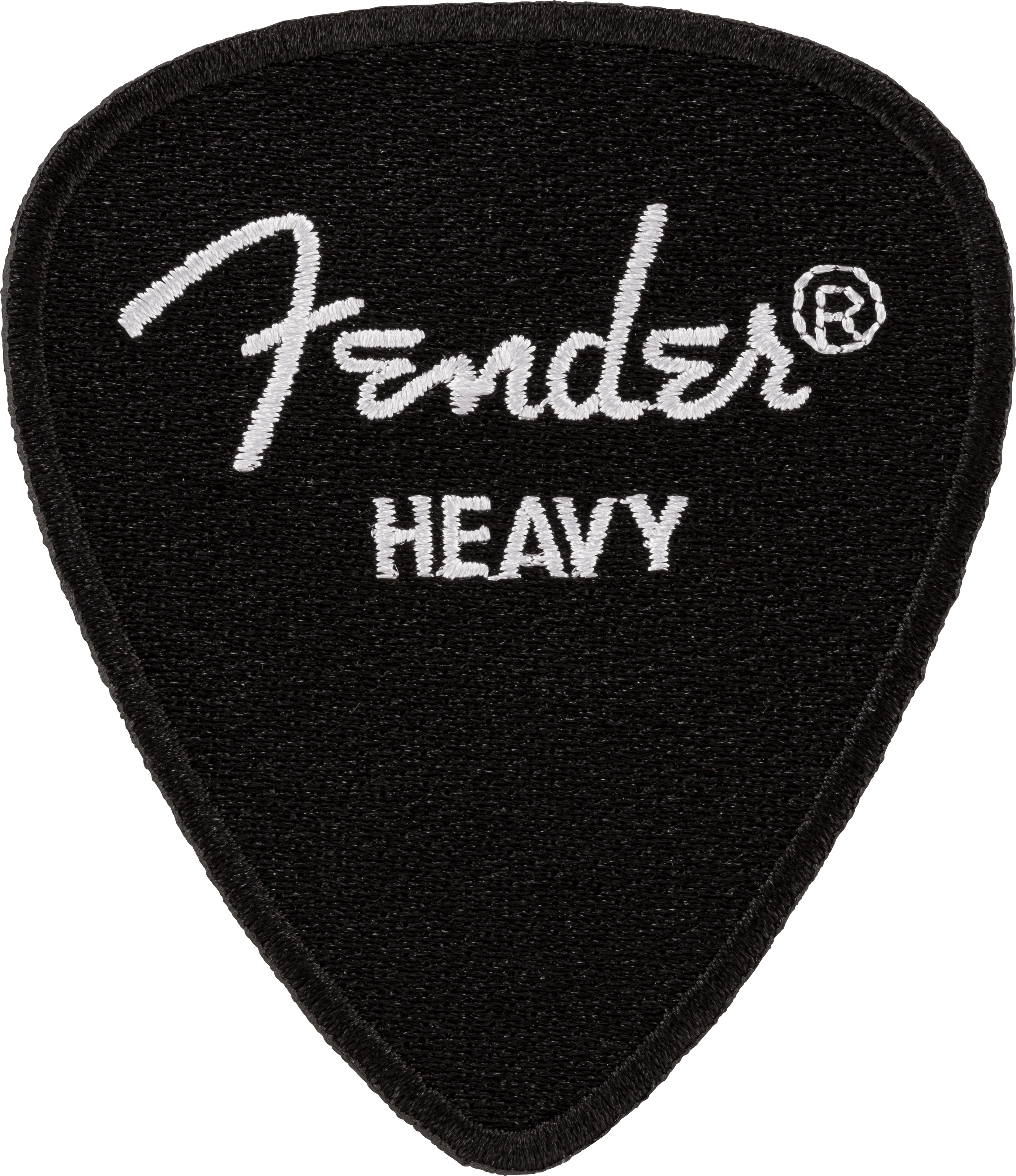 Fender™ Heavy Pick Patch, Black